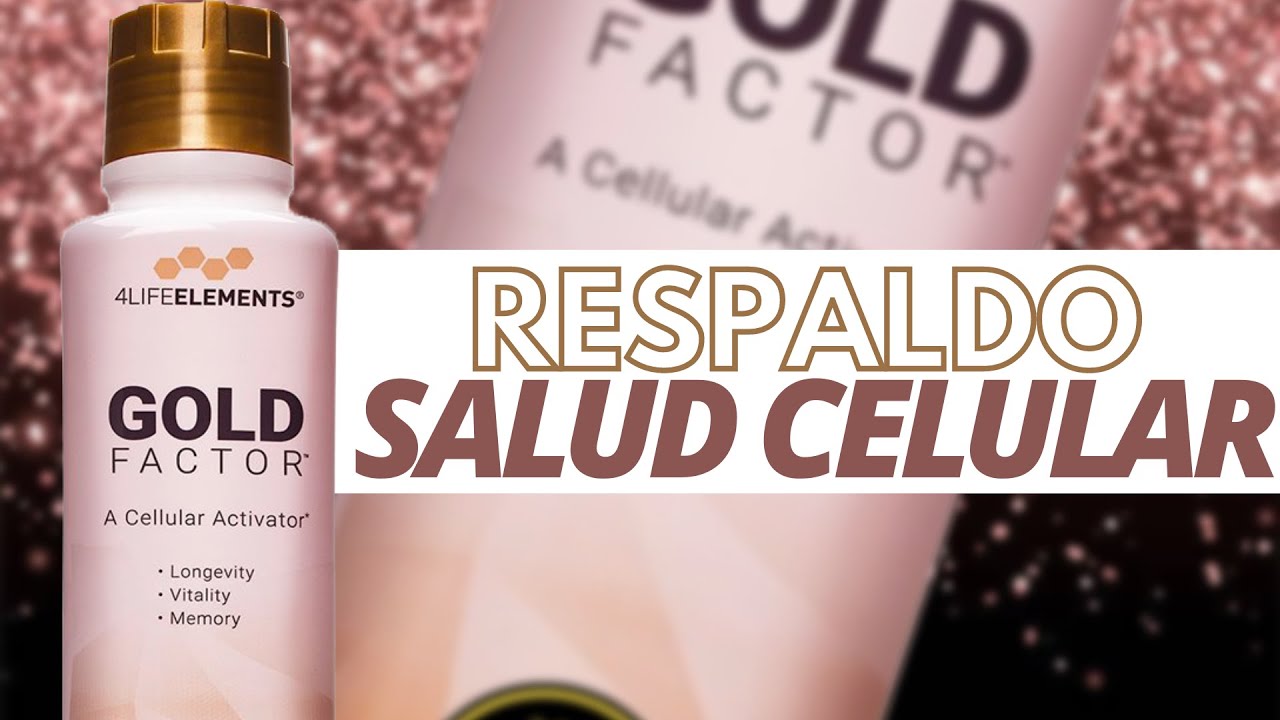 4Life Transfer Factor Gold Factor - Envejecimiento saludable y salud cerebral - YouTube
