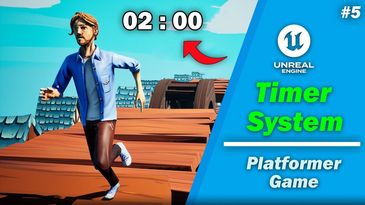 Count Down Timer System in Unreal Engine 5 (Part 5) Platformer Game ...