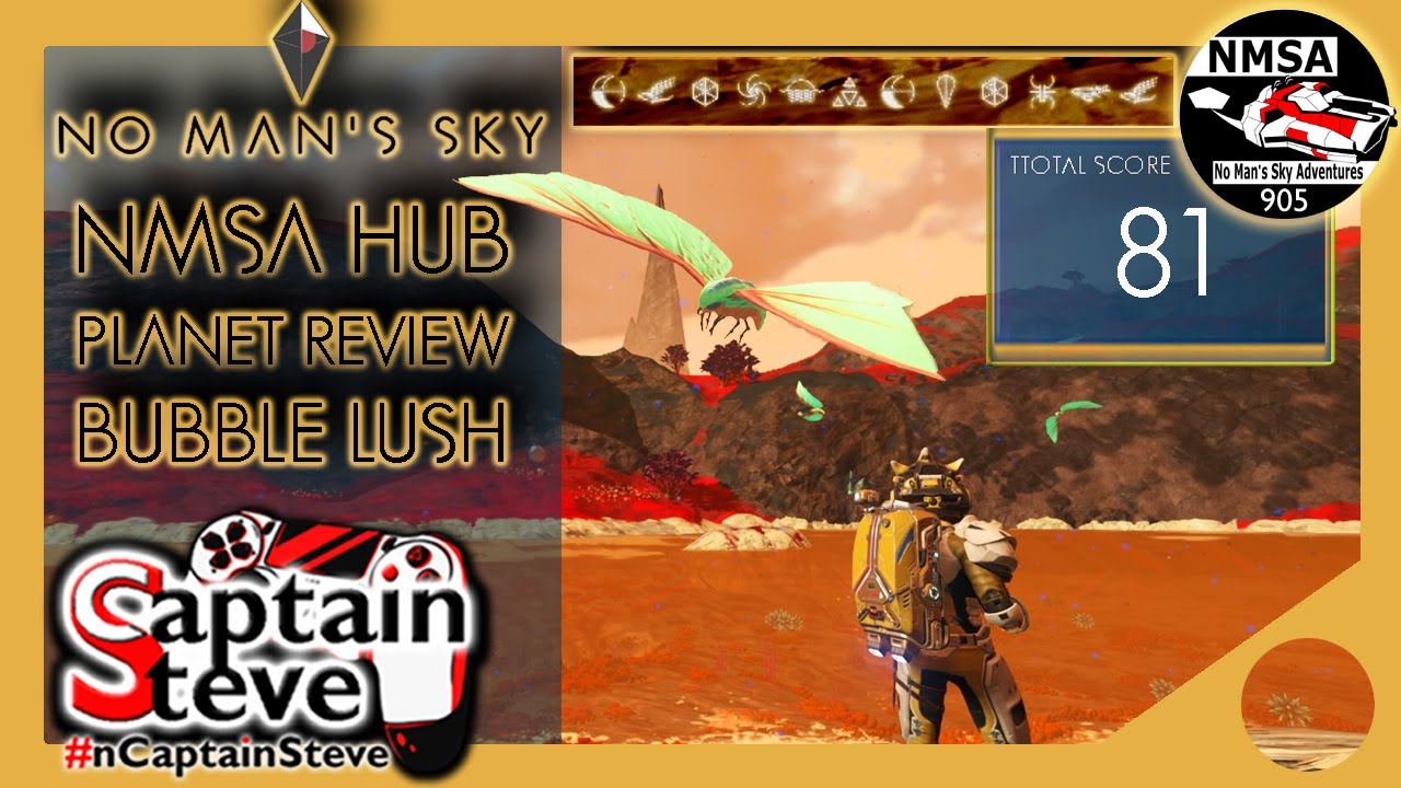 Planet Review NMSA Bubble Lush Captain Steve No Man's Sky Adventures ...