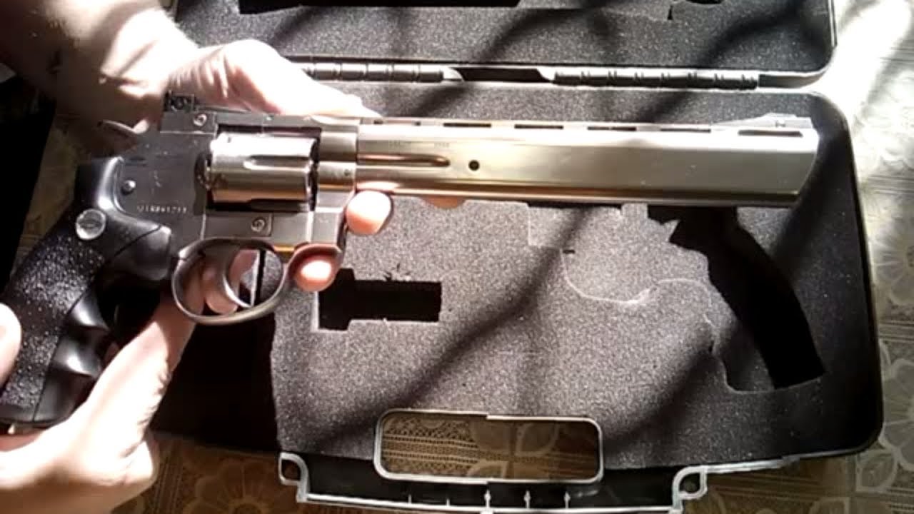 Револьвер Glether SW R8 краткий обзор и вопросы без ответа - YouTube