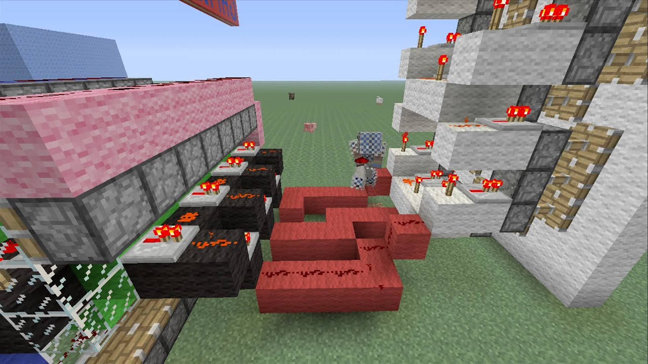 Minecraft Clock Tutorial Part 2 (Commentary) - YouTube