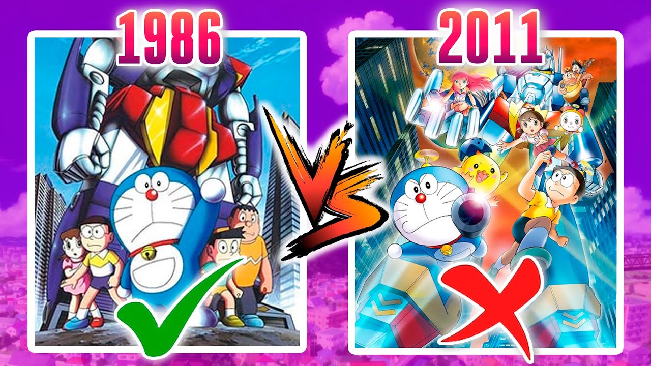 Doraemon: ¿Mejoró o Empeoró? la película de 1986 a 2011. La Revolución ...