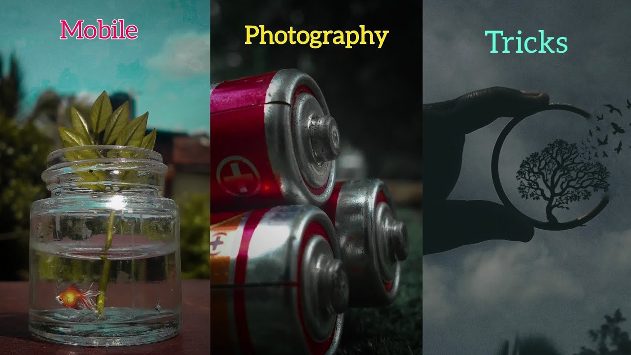 Simple Mobile Photography Tricks at Home || Creative Mobile Photography ...