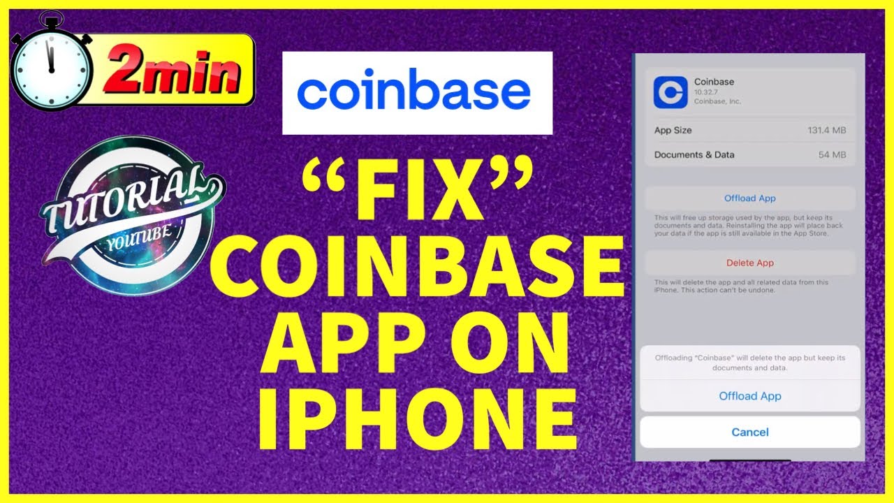 How to Fix Coinbase App on iPhone 2022? Coinbase App Issue 100% Fix ...