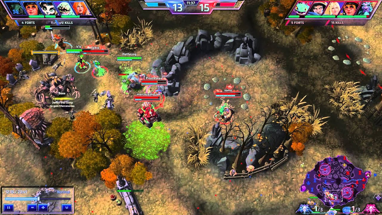 Heroes of the Storm cast: Sergeant Hammer - YouTube