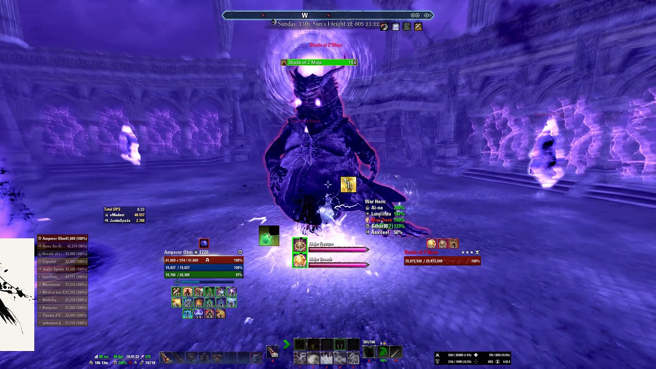 ESO - [Night Ravens] - vCR HM Gryphon Heart - Sorc Main Tank PoV - YouTube