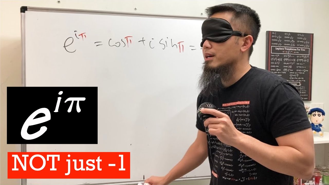 e^(iπ) is NOT just -1? | bprp blindfolded - YouTube