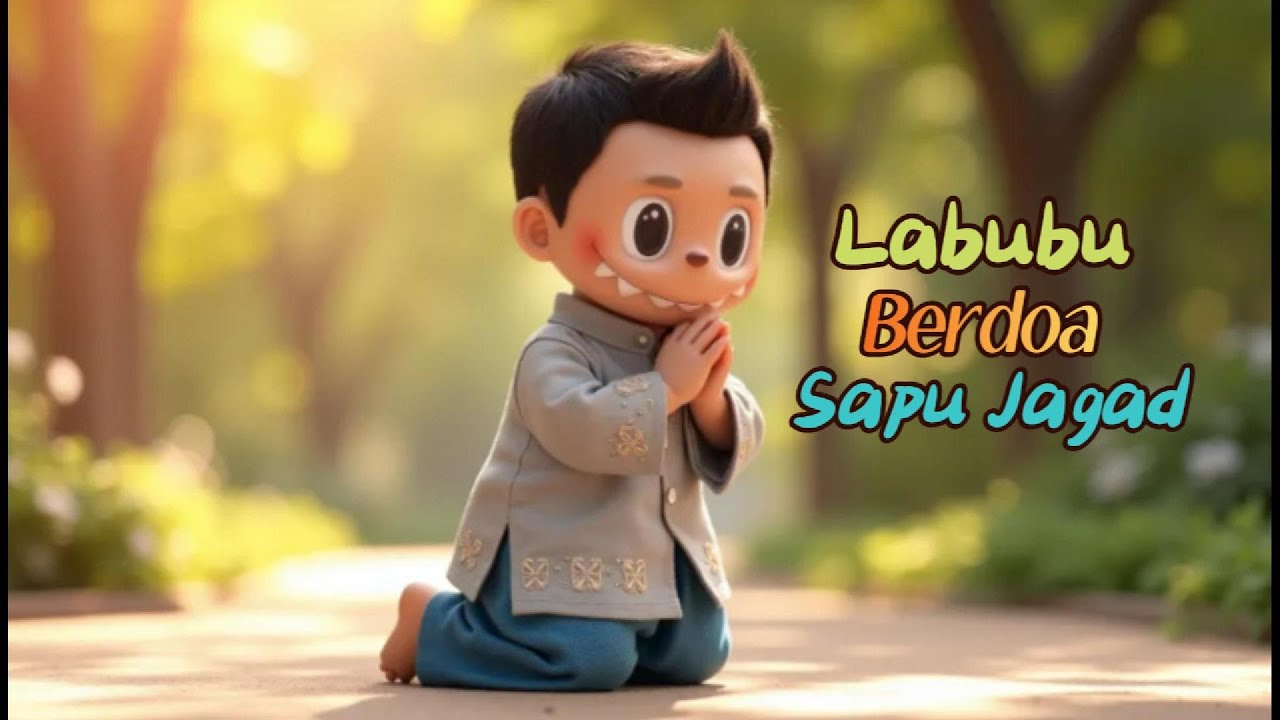 Lagu anak| Doa Sapu Jagad bersama Labubu |Kids song |Rhymes for ...