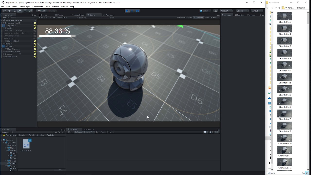 Unity 4K Turntable Rendering - YouTube