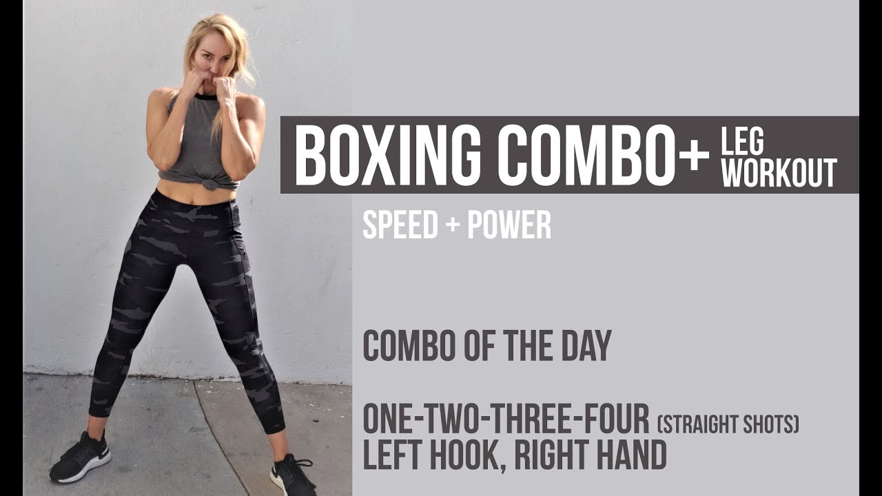 BOXING WORKOUT- SPEED + POWER - YouTube