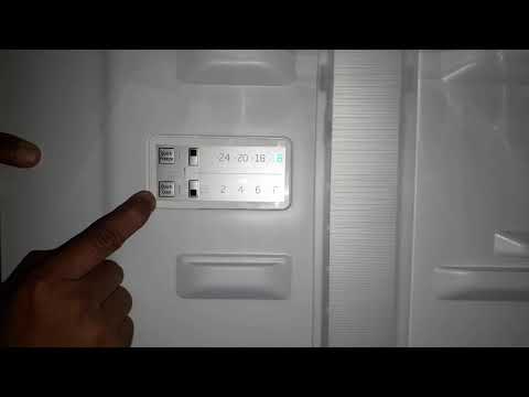 Temperature Settings in Voltas Beko New Model Demo Mode RFF2953DWCF