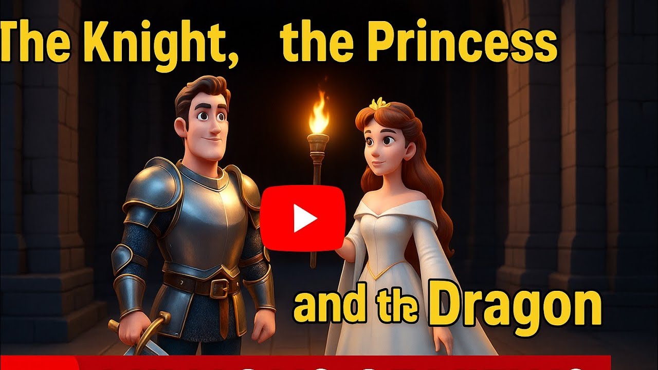 The Brave Knight and the Princess 👑 | Bedtime Story for Kids | Dragon ...