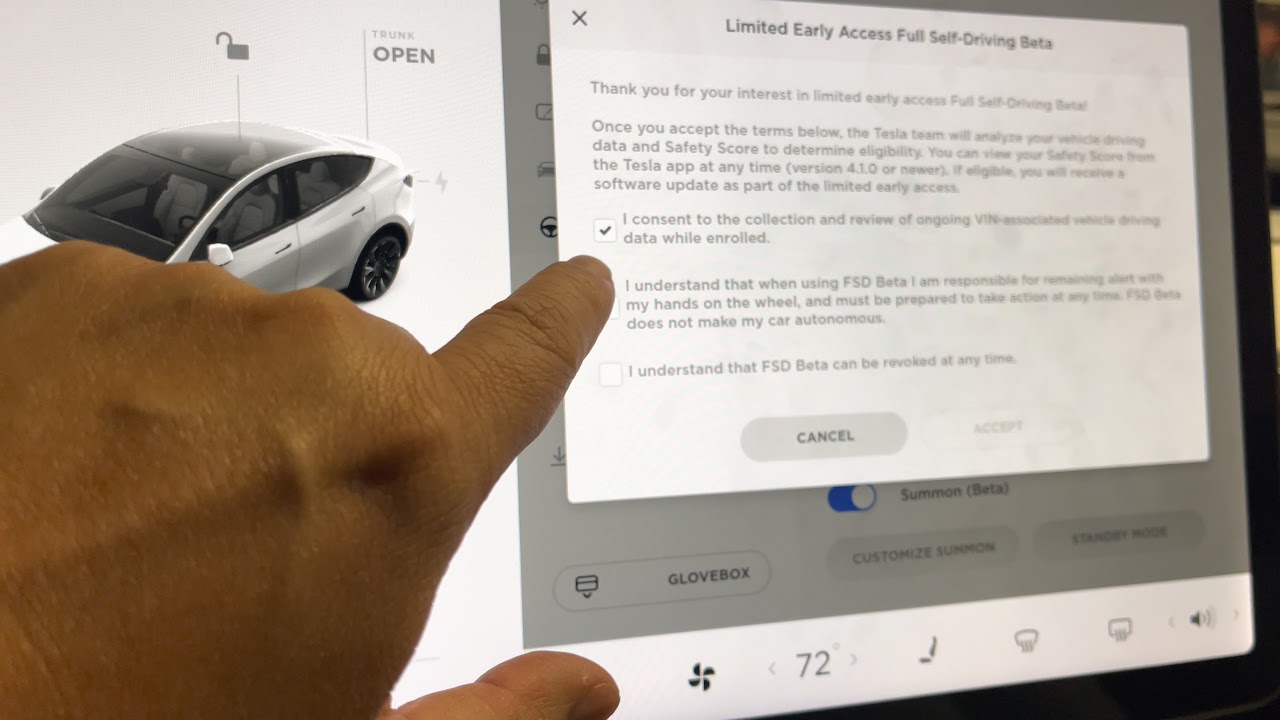 Tesla FSD Button Enrollment, How to! - YouTube
