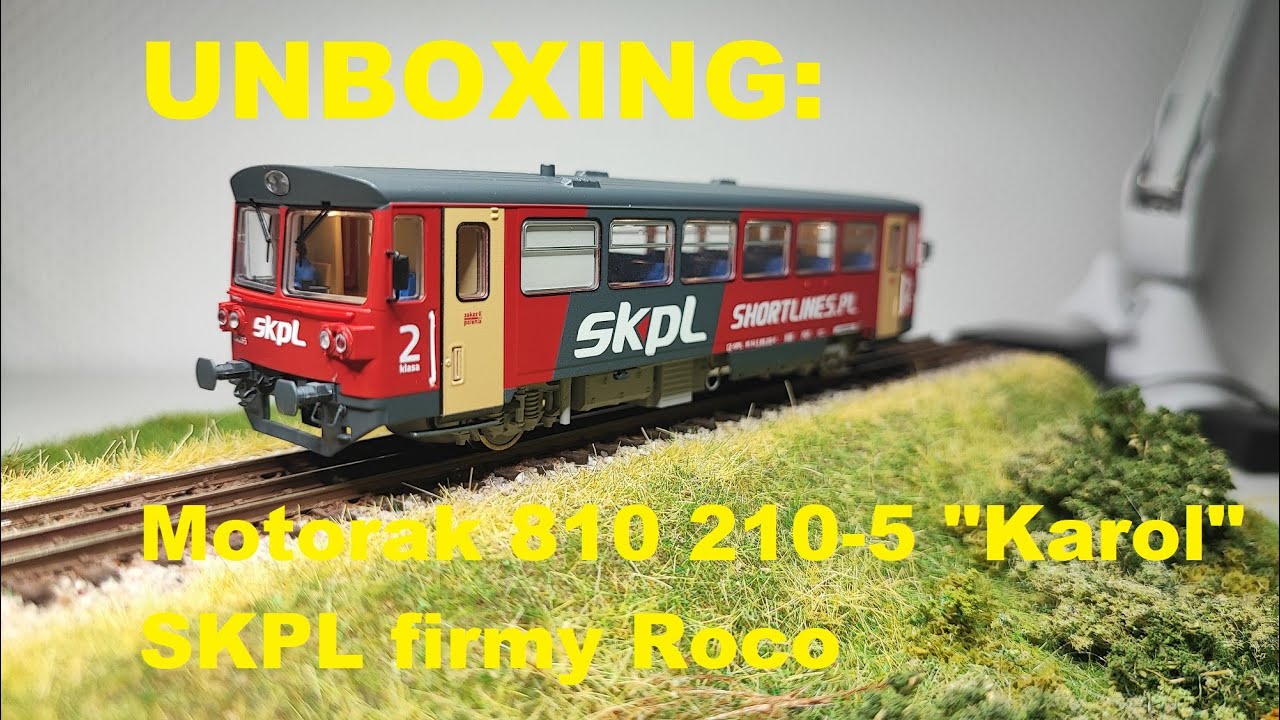 UNBOXING: Motorak 810 210-5 "Karol" SKPL firmy Roco - YouTube