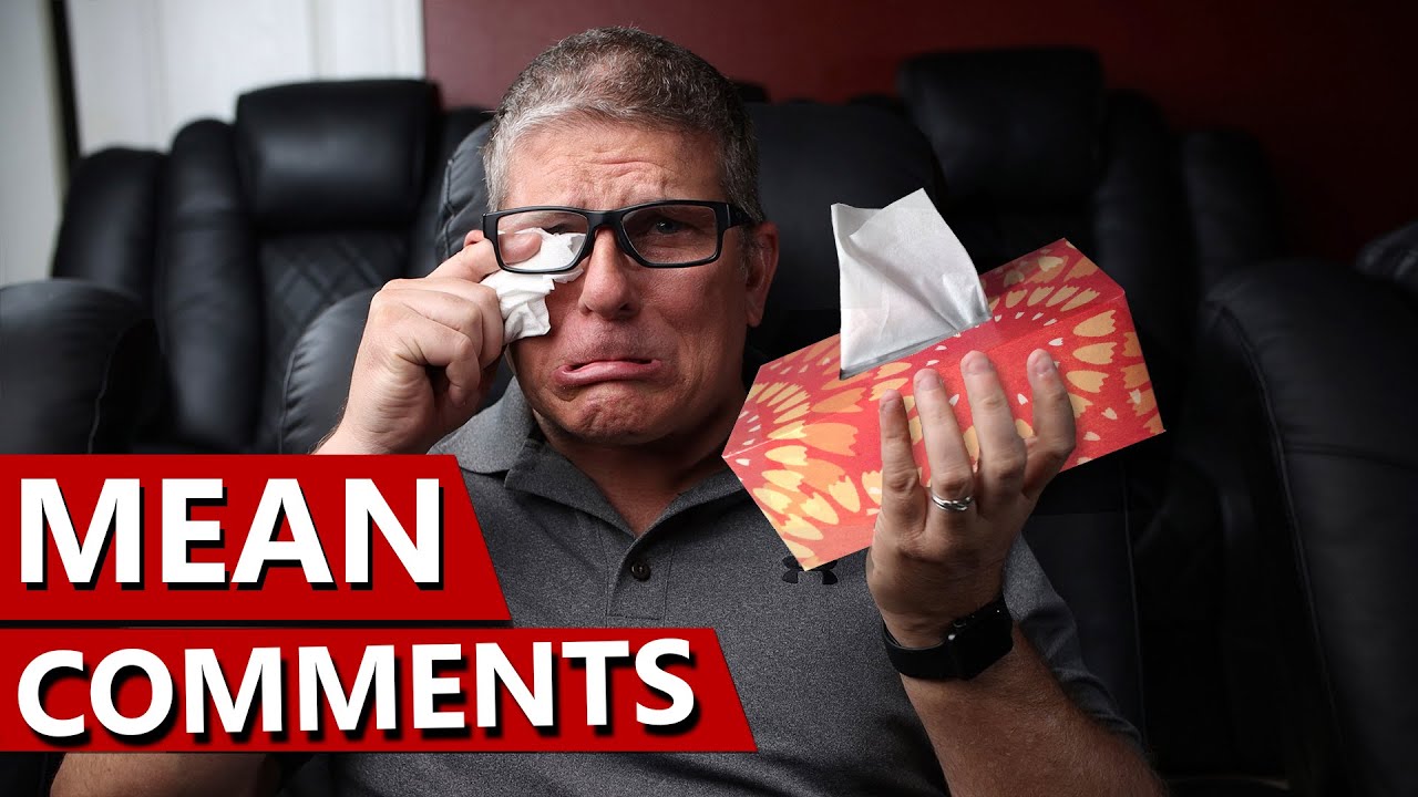 READING MEAN COMMENTS #2 - Pass Me a Tissue - YouTube