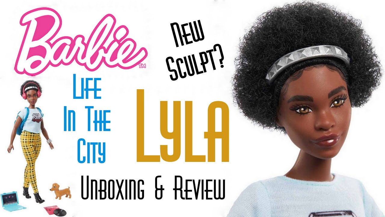 LYLA BARBIE LIFE IN THE CITY DOLL 😲 NEW SCULPT!?! 👑 EDMOND'S ...