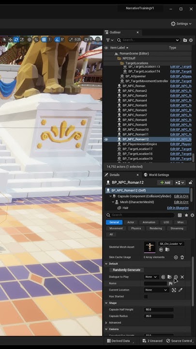 Categorizing variables in Unreal Engine 5 #ue5 #unrealengine #shorts - YouTube