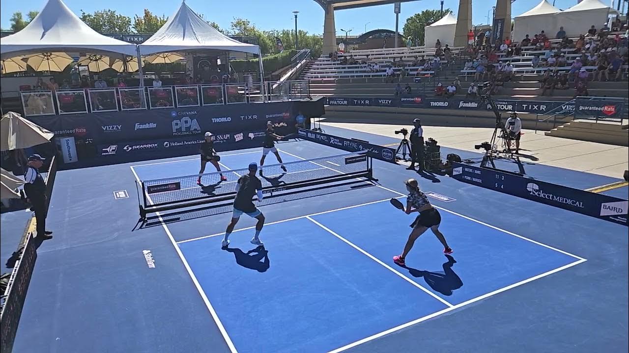 professional Pickleball slow motion - YouTube