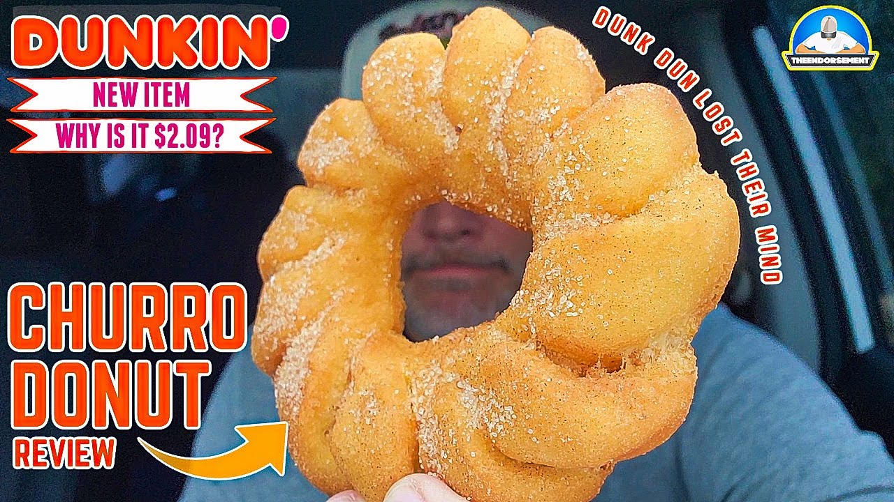 Dunkin'® Churro Donut Review! 🍩 | Specialty Donut? | theendorsement ...