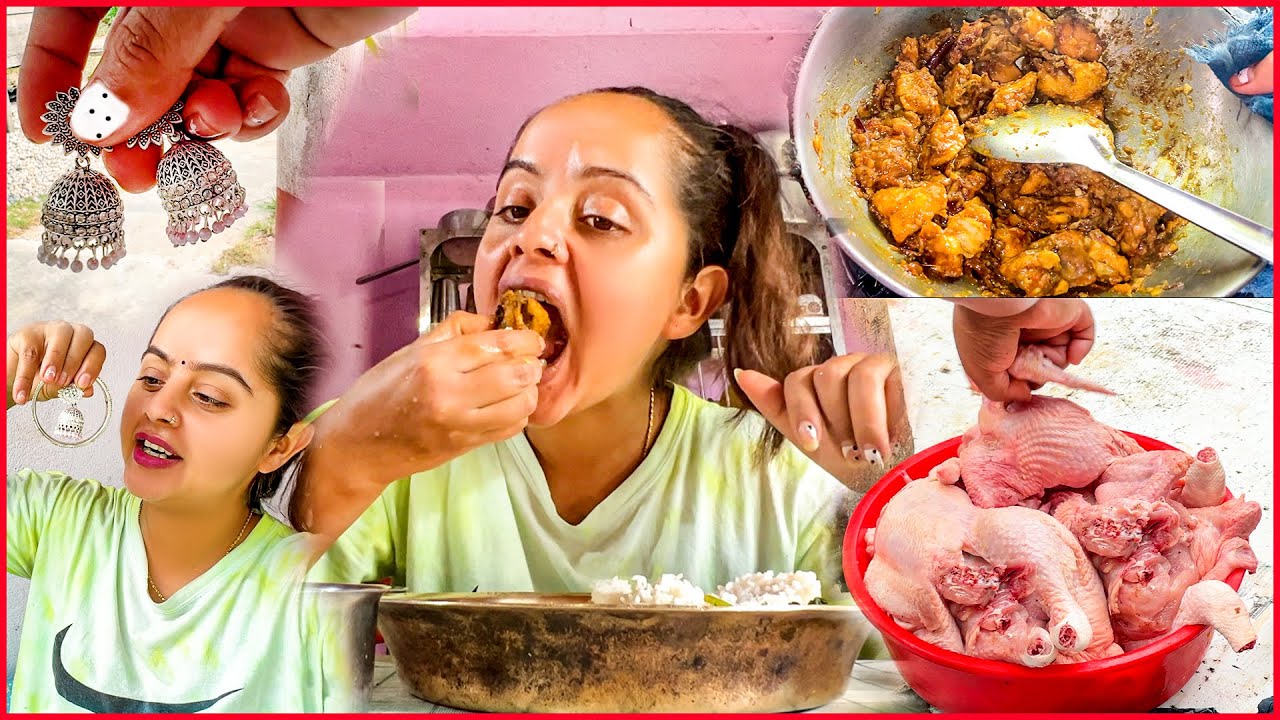 Khatara Masu Pakayera Khaiyo Aja 😊 Chicken 🐓 Recipe // Chicken Dal Bhat ...