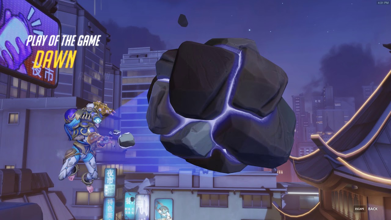 Overwatch cute to Sigma in comp - YouTube