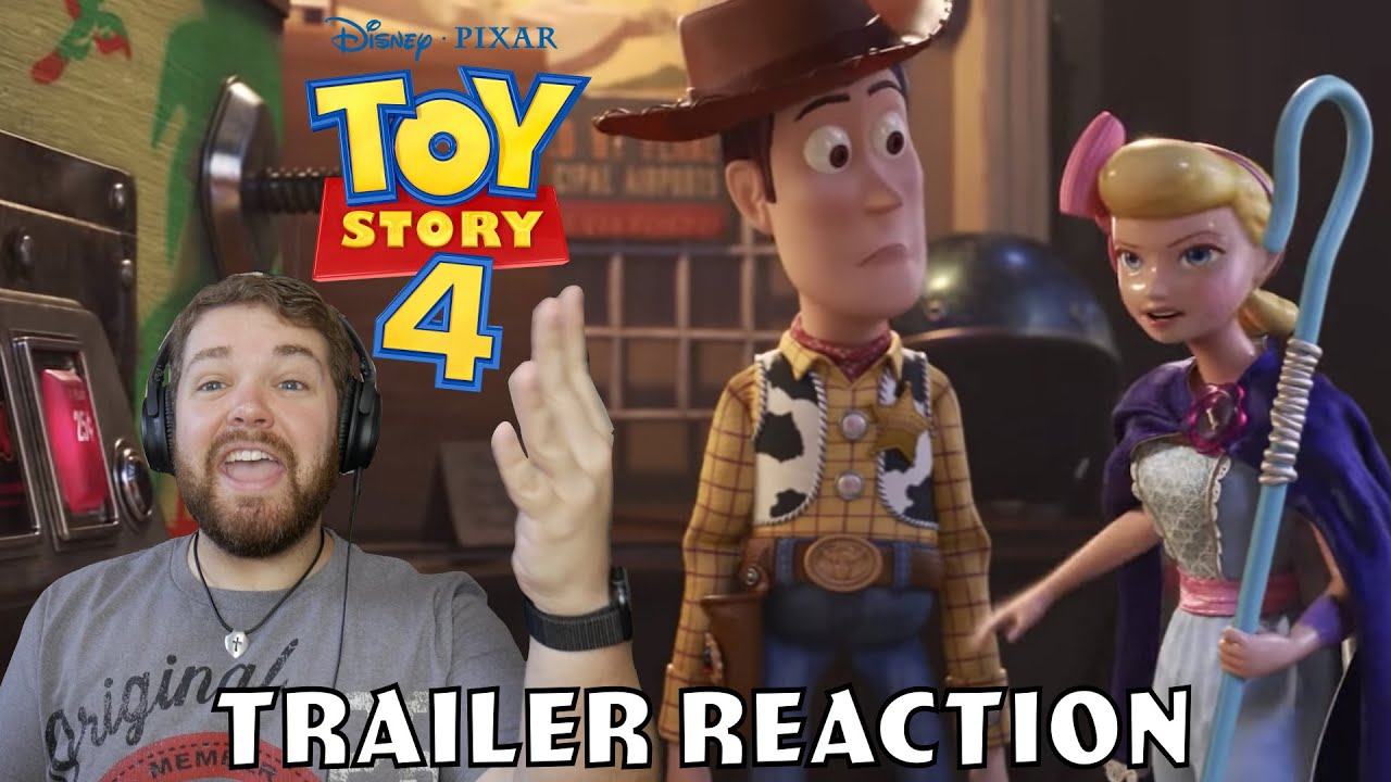 Toy Story 4 Trailer Reaction - YouTube