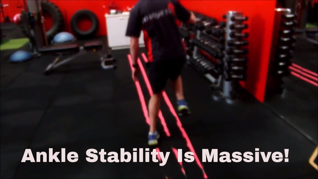 Awesome Ankle Stability Exercise & Change Of Direction Drill - YouTube