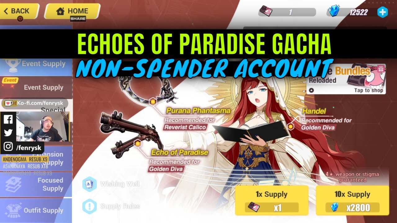 [HI3] ALT ACCOUNT ECHOES GACHA - YouTube