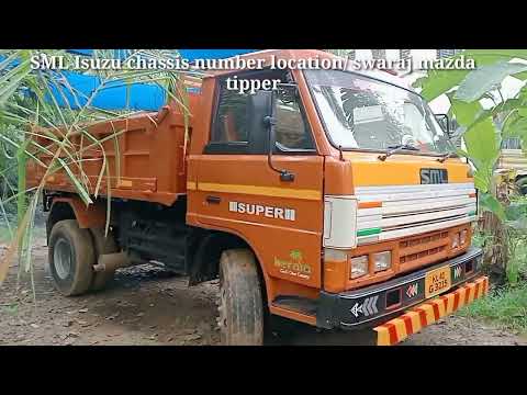 SML Isuzu chassis number location/ swaraj mazda tipper /malayalam ...