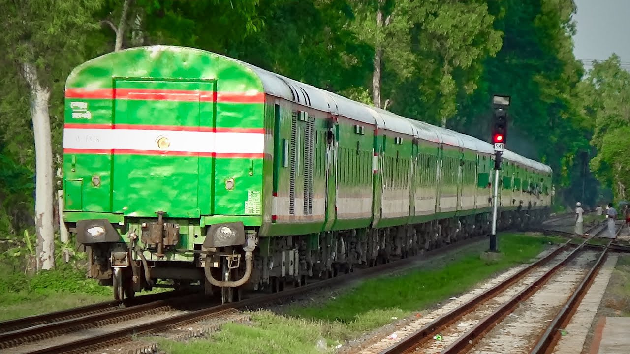 CHITRA EXPRESS - Mega Compilation of Luxury Train Of Bangladesh Railways - YouTube