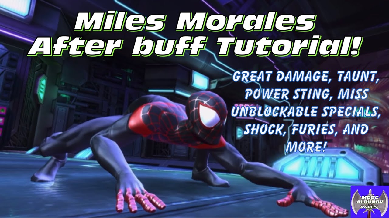 MILES MORALES after buff tutorial! Learn everything on how to use this ...