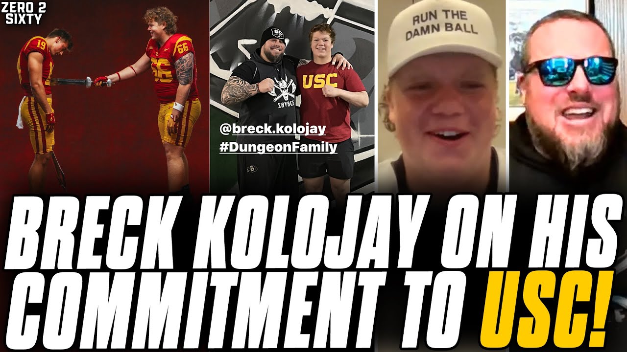 2026 4 ⭐️ OL & USC Commit Breck Kolojay On His Commitment to USC! - YouTube