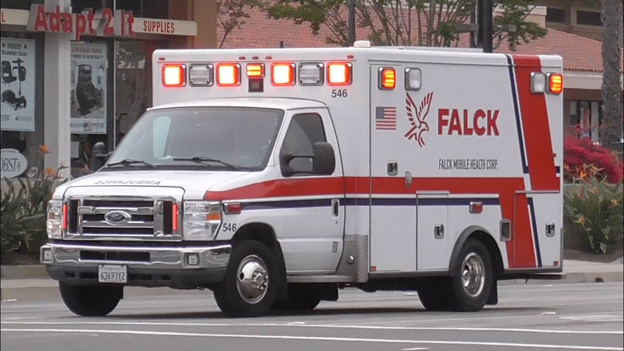 Falck Ambulance Transporting 5/1/2025 - YouTube