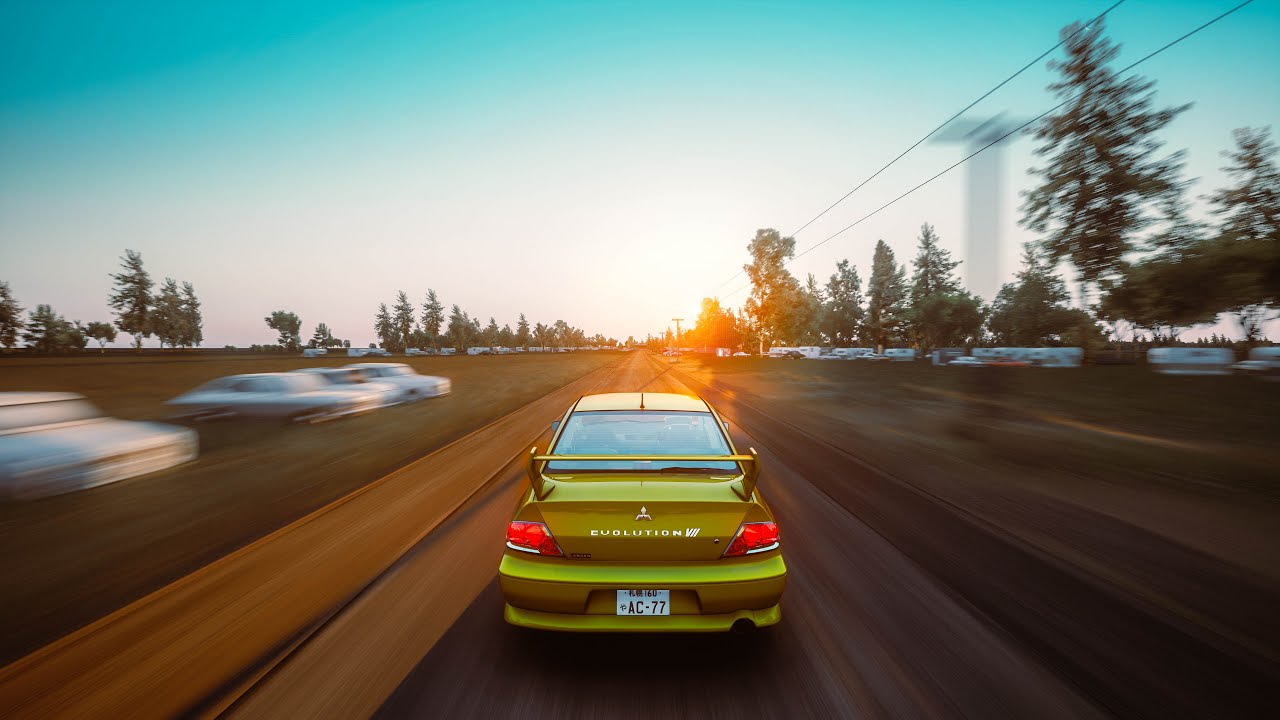 Mitsubishi Lancer Evolution VII GSR - Assetto Corsa - YouTube