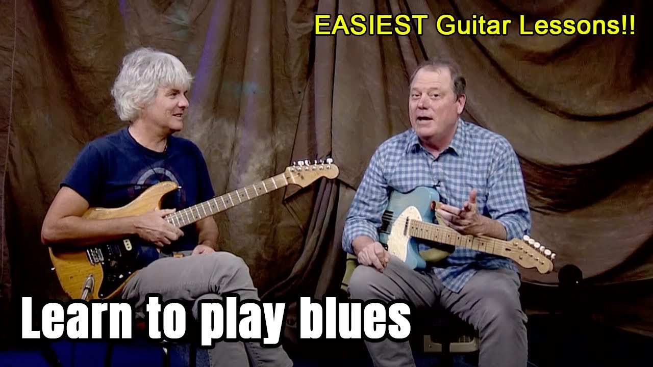 Learn to play blues in E in one lesson. Easiest guitar lesson - YouTube