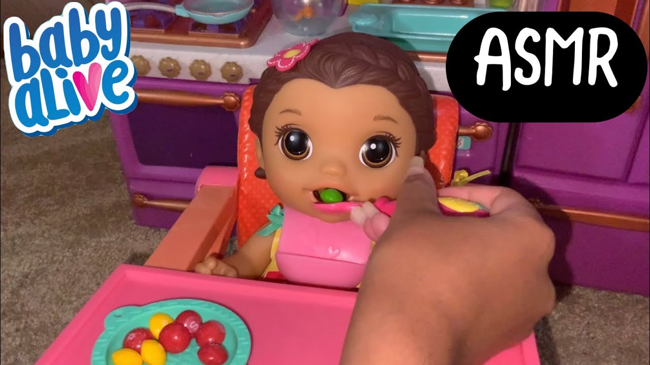 Baby Alive ASMR Feeding Bonnie Skittles - YouTube