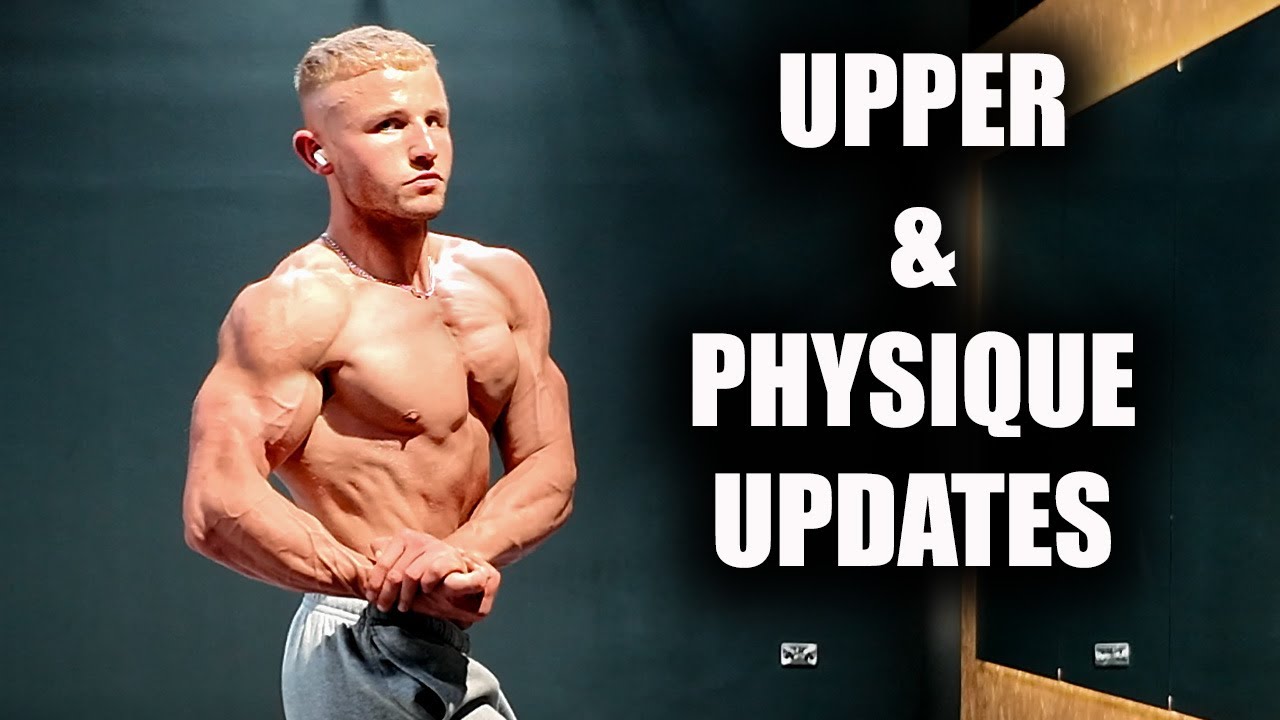 UPPER BODY PUMP & PHYSIQUE UPDATE 5 WEEKS OUT - YouTube