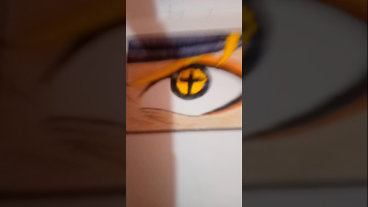 enemy eyes drowning with pencil and Doms colour #art#rk - YouTube