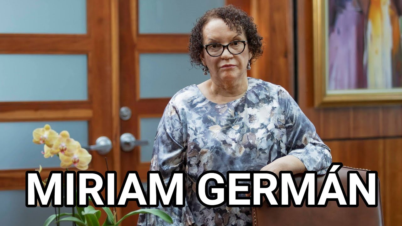 Miriam Germán Brito: Así va su salud - YouTube
