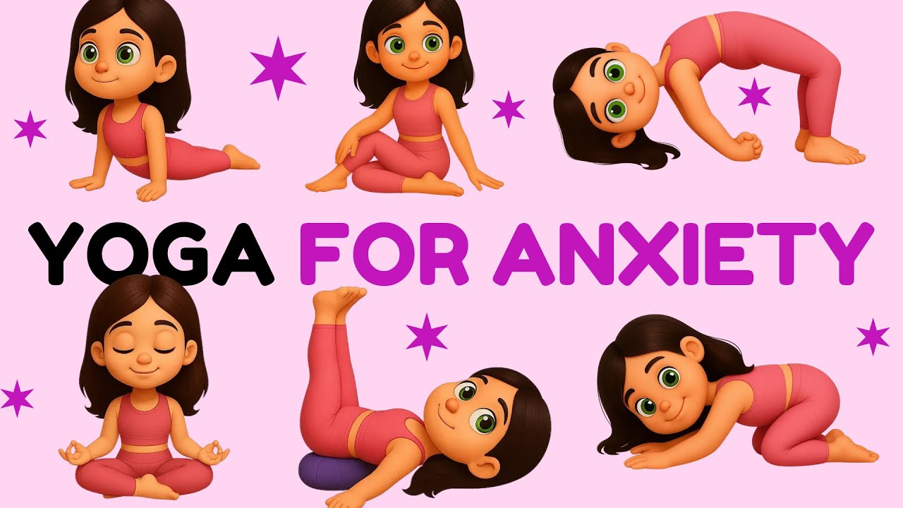 Yoga for Anxiety | Freeze Dance Yoga | Winter Yoga - YouTube