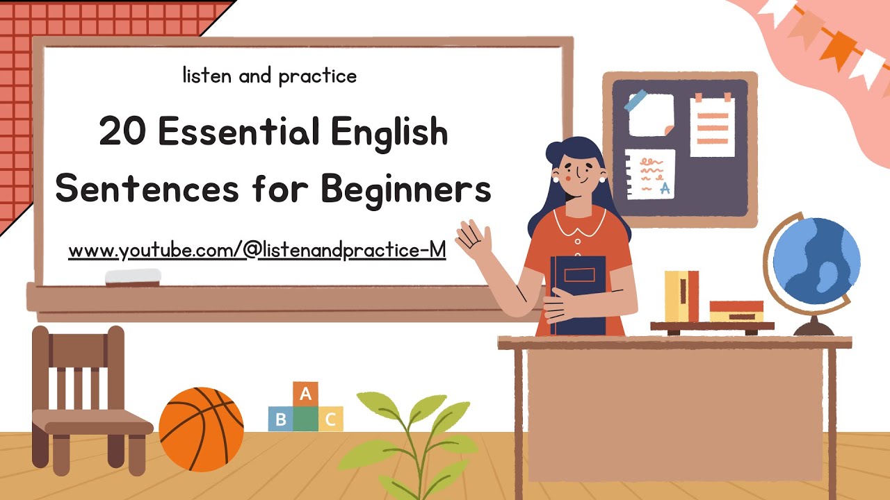 20 Essential English Sentences for Beginners - YouTube