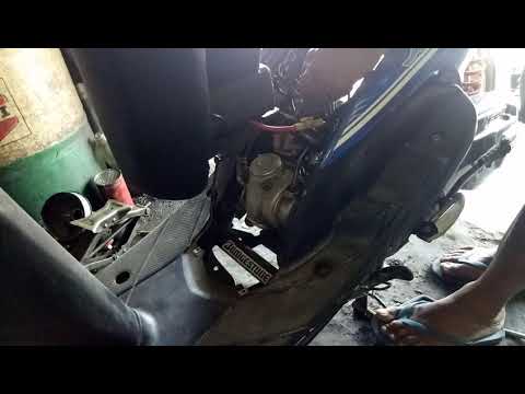 Mio sporty di gas ga mau jalan#monella motor#