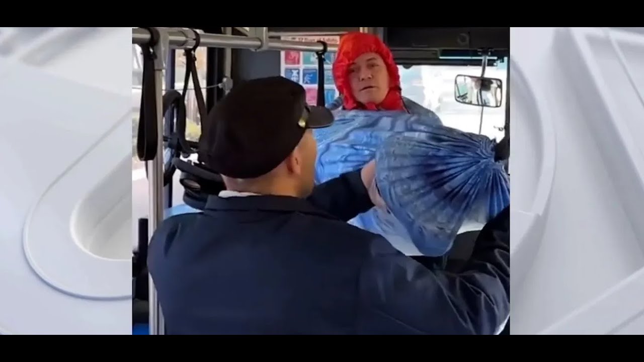 The viral video of The "Hammock Guy" Takes Over Public Bus! - YouTube
