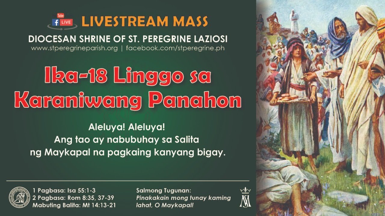 3PM Sunday Mass | St. Peregrine Nobena - YouTube