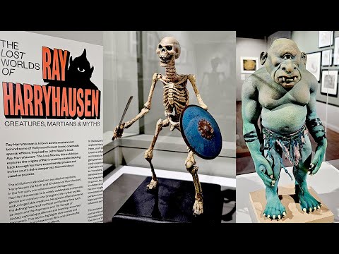 You Won't Believe What's Inside the Ray Harryhausen Exhibition! - YouTube