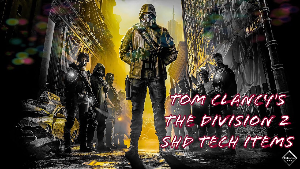 Tom Clancy's The Division 2 SHD TECH ITEMS - YouTube