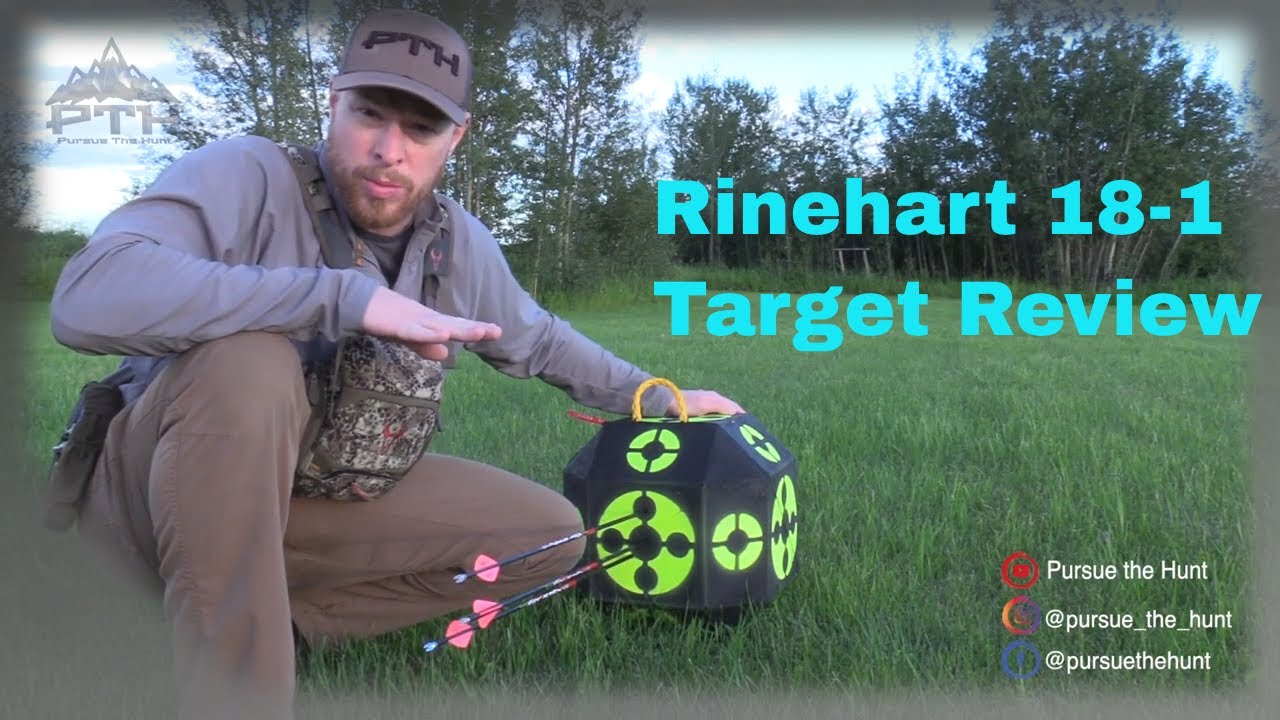Pursue the Hunt: BEST BROADHEAD TARGET! Rinehart 18-1 - YouTube