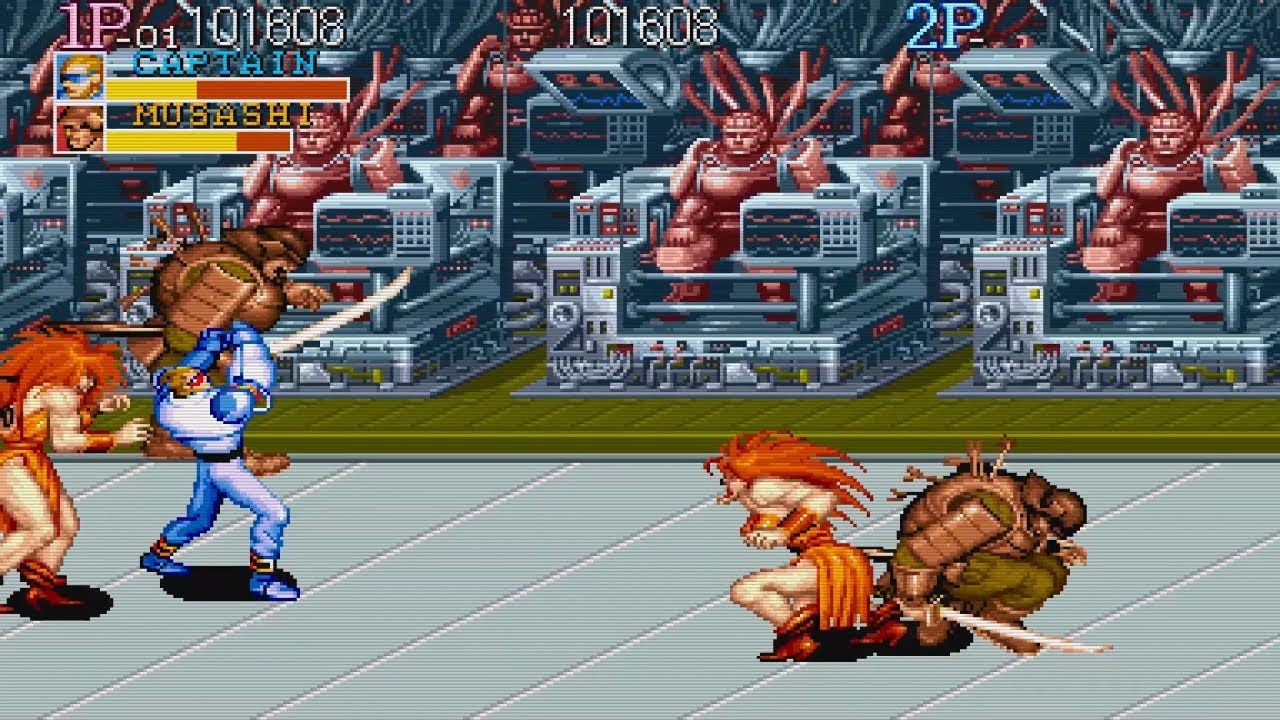 CAPTAIN COMMANDO ARCADE GAME PLAY - YouTube