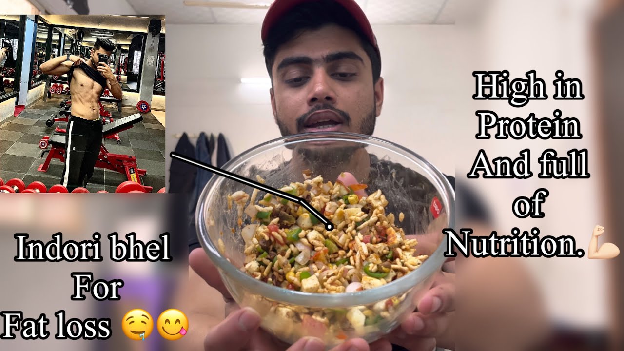 High protein indori bhel for fat loss | Ready in 10minuts | Vegetarian ...