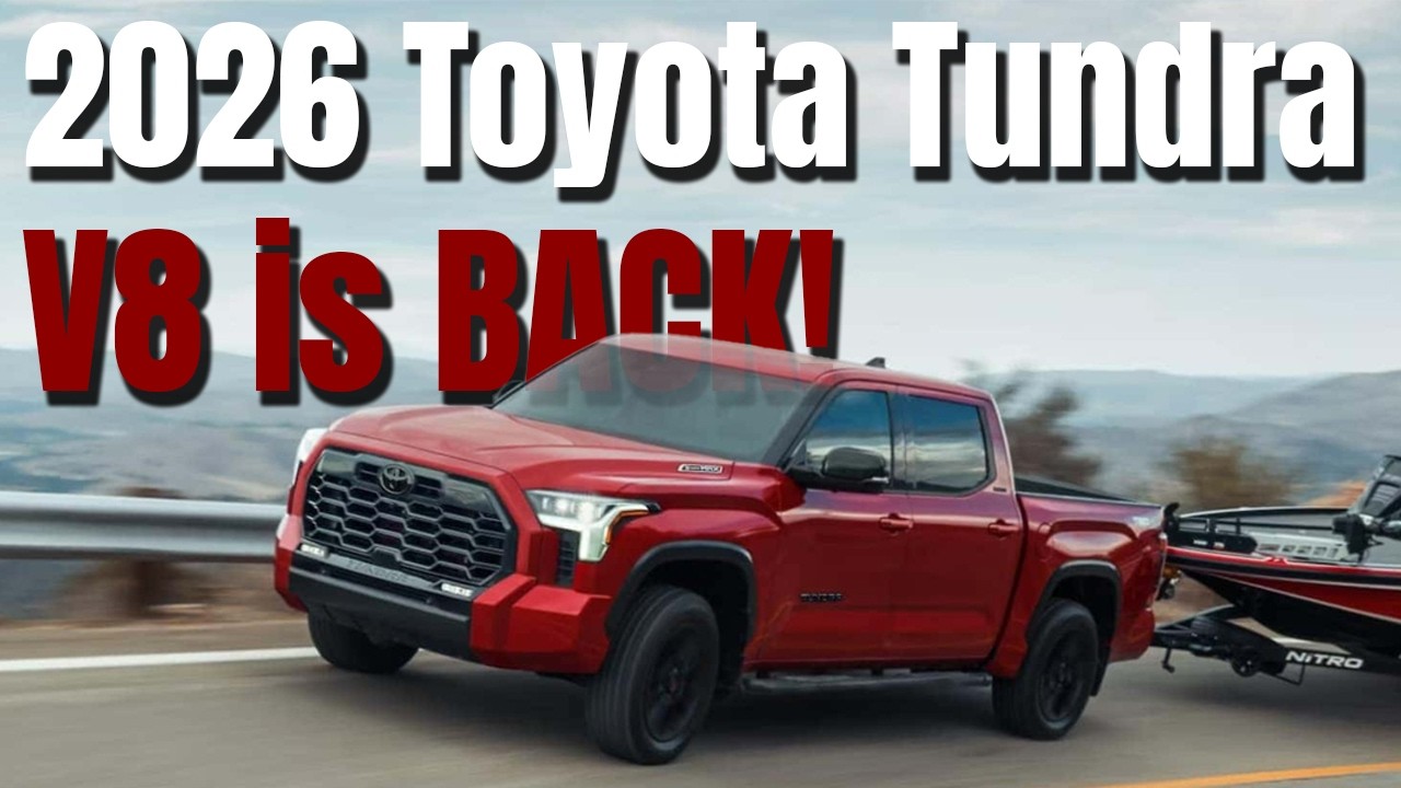 Toyota's Finally Listening - 2026 Tundra to Bring Back V8! - YouTube